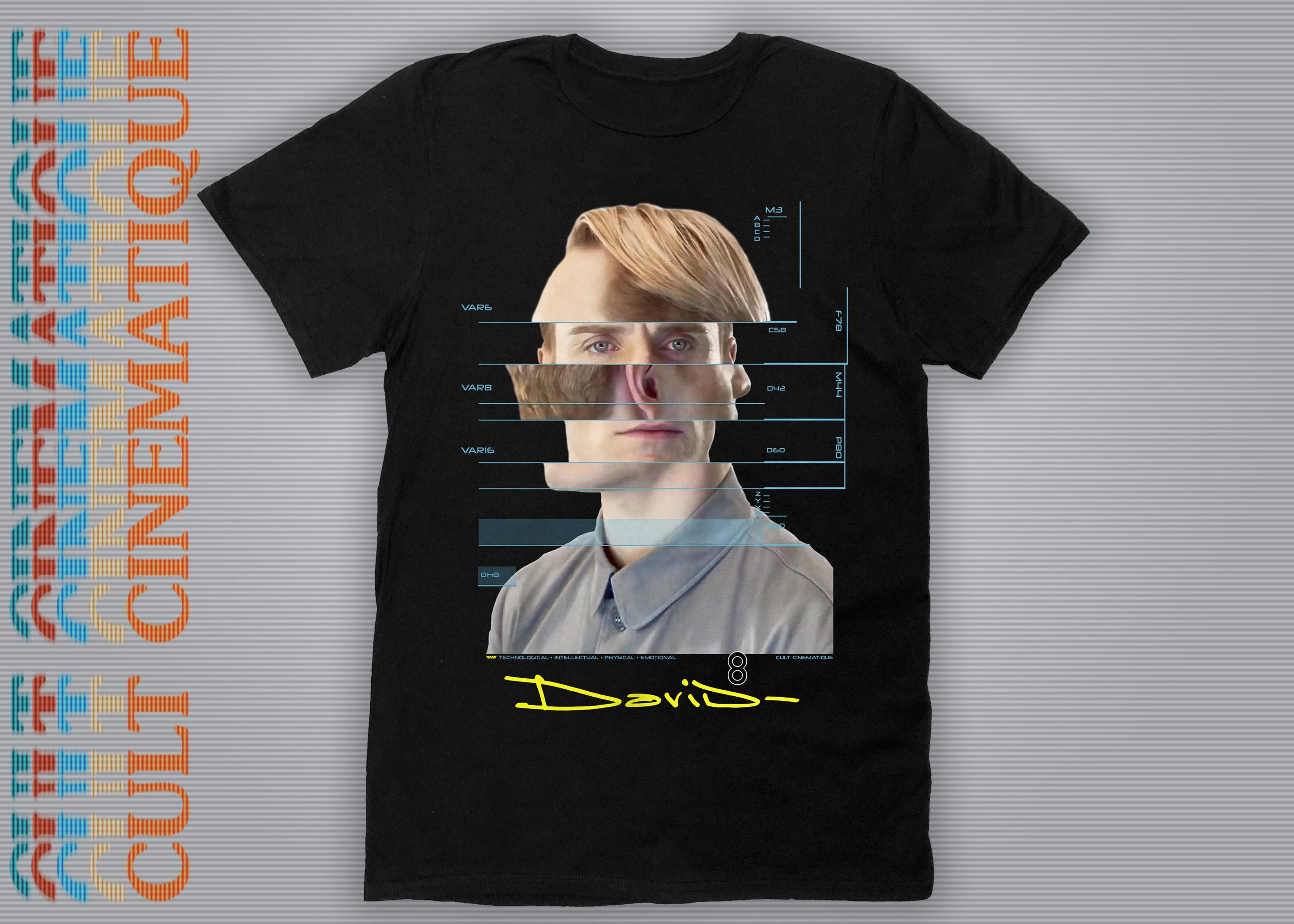 David Prometheus Xenomorph Shirt • Prometheu Alien Covenant Movie Shirt ...