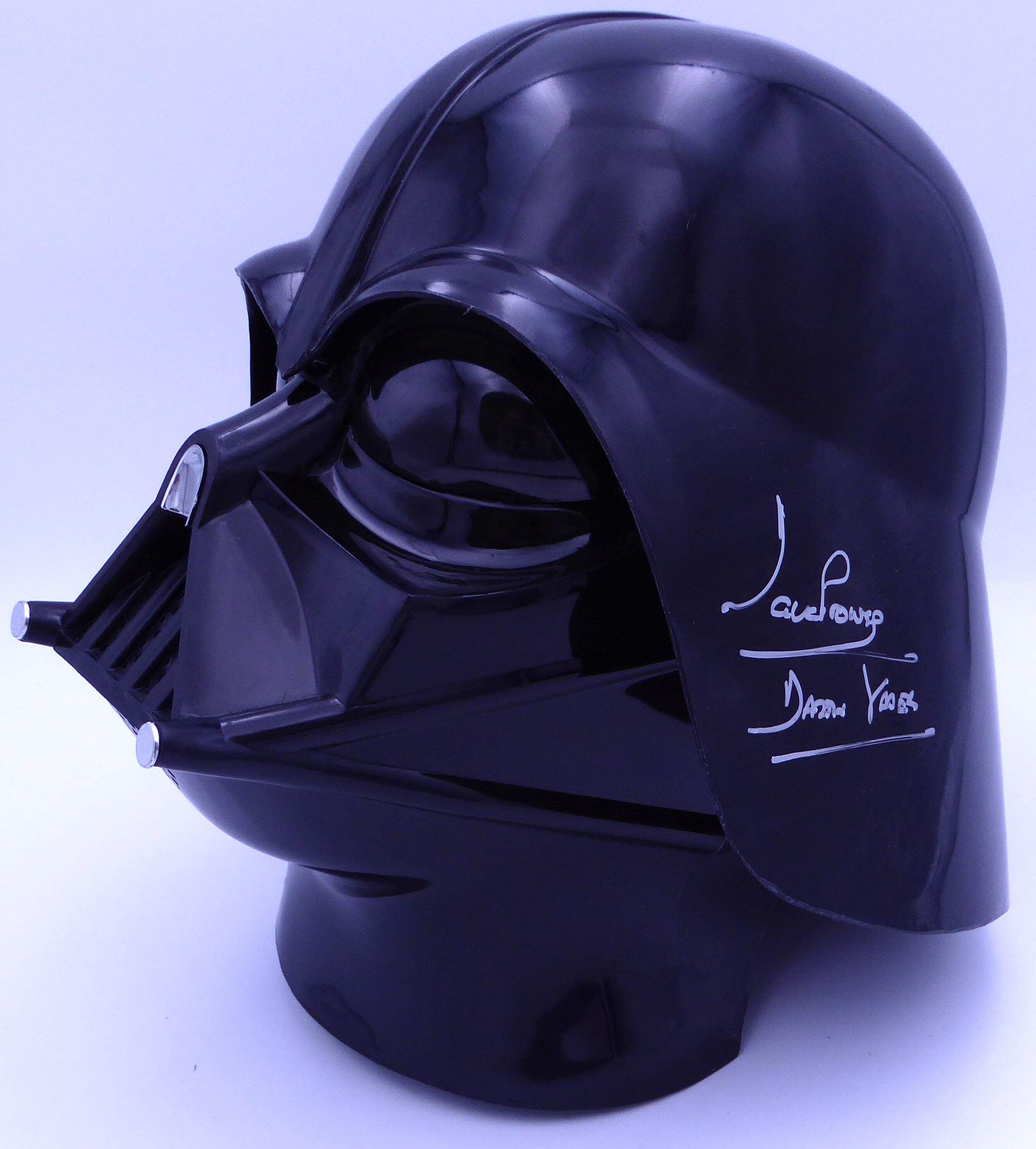 David Prowse Autographed Darth Vader Full Size Replica Helmet Star Wars ...