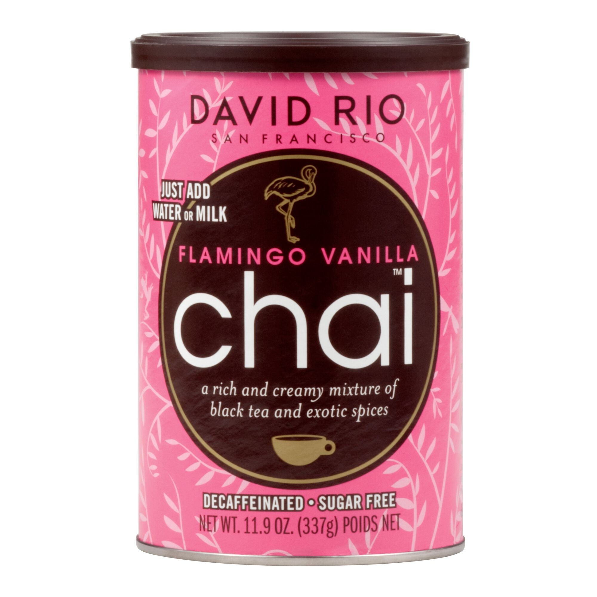 David Rio Flamingo Vanilla Decaf Chai Mix 11.9 oz. Pack of 3 - Walmart.com