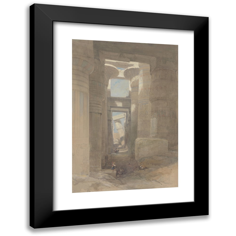 David Roberts 11x14 Black Modern Framed Museum Art Print Titled - The ...