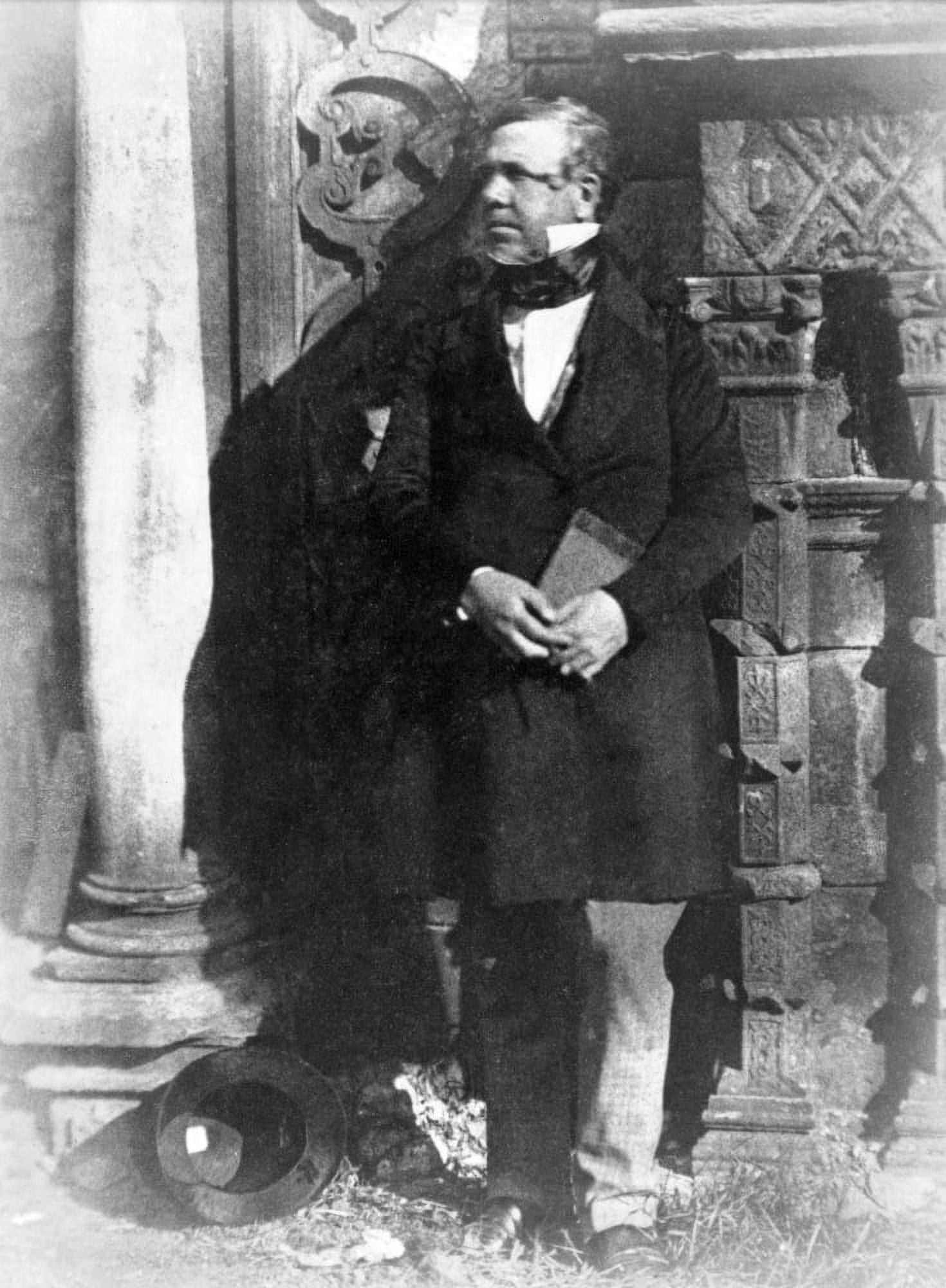 David Roberts Scottish Painter In An Early Calotype By Photographic ...