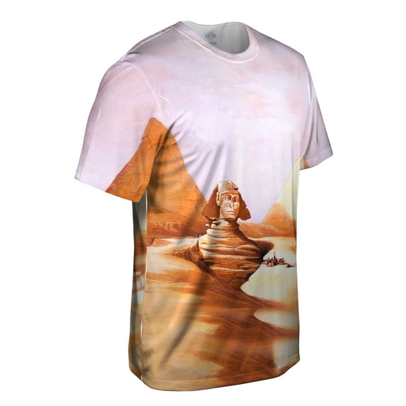 David Roberts - The Great Sphinx Pyramids Of Giza 1839 Mens T-Shirt All ...