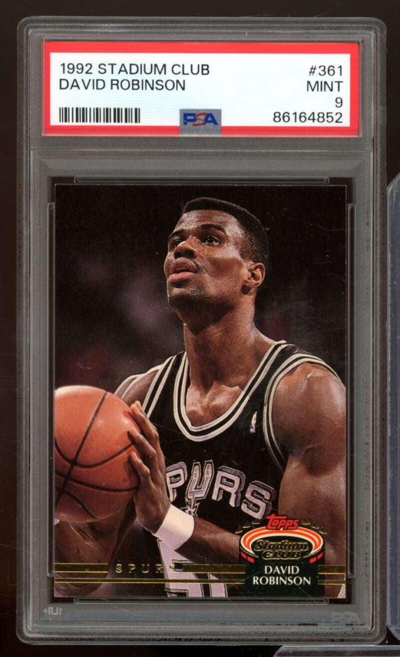 David Robinson Card 1992-93 Stadium Club #361 PSA 9 - Walmart.com