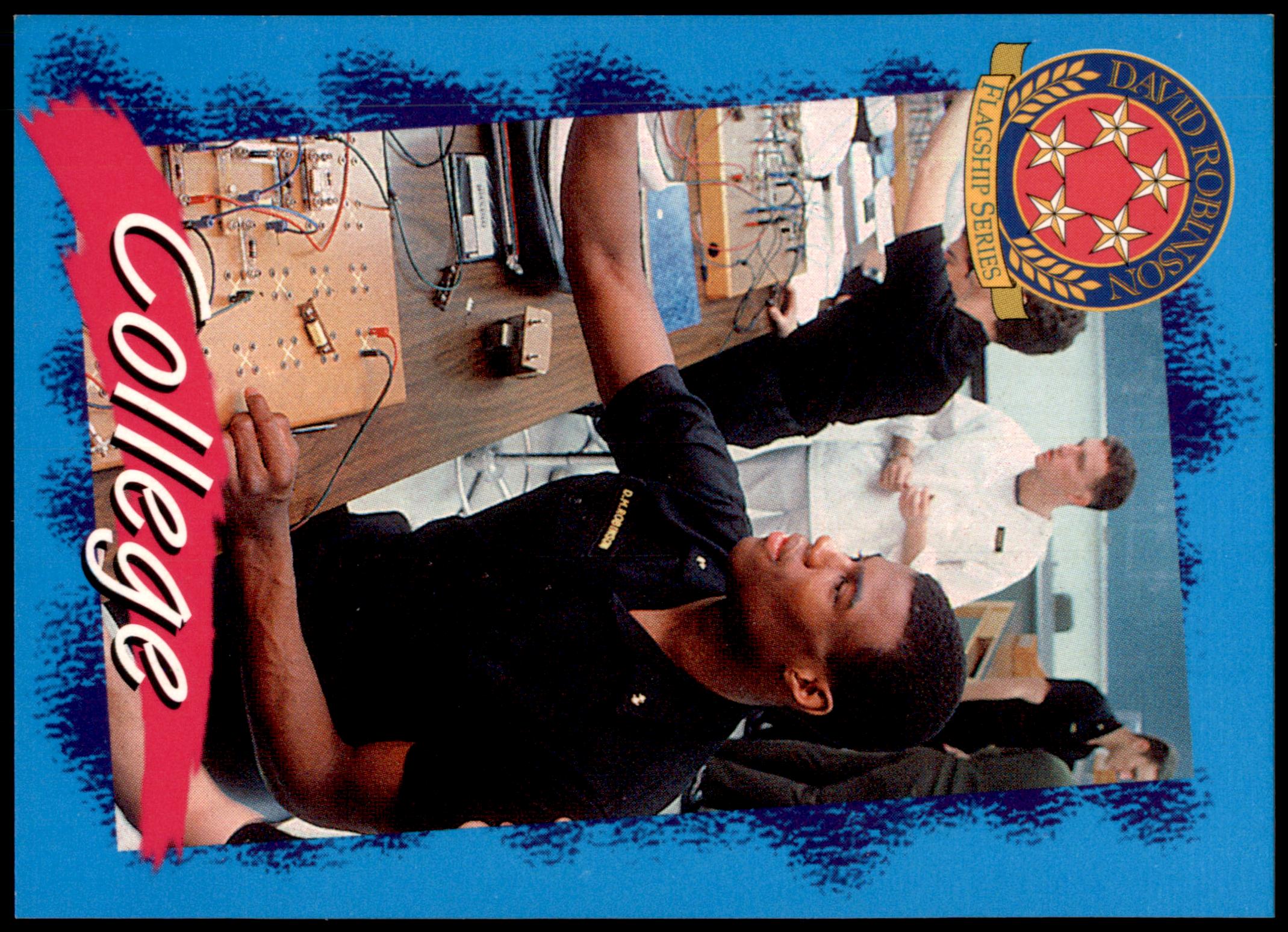 David Robinson #R4 1992-93 SkyBox David Robinson Flagship Series ...