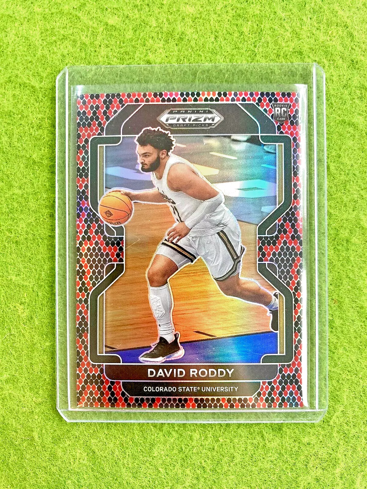 David Roddy ROOKIE CARD SNAKE SKIN PRIZM VENOM SSP CASE HIT 2022 DAVID ...