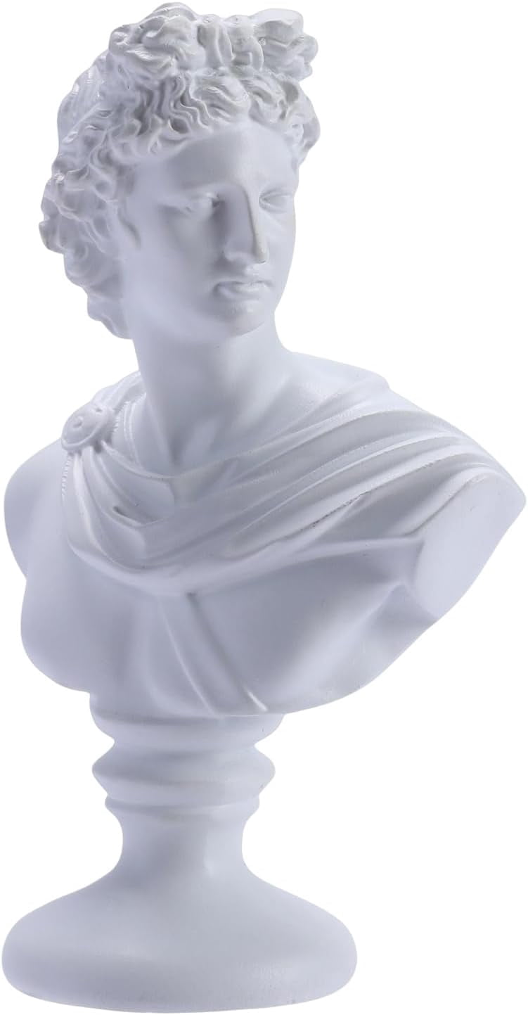 David Roman Apollo Bust Statue Sculptures Home Decor Items Renaissance ...
