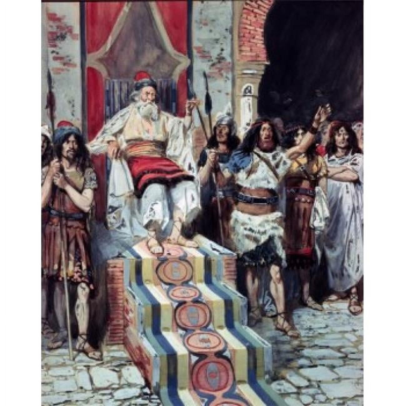 David Sees the Messenger Arrive James Tissot 1836-1902 French Jewish ...