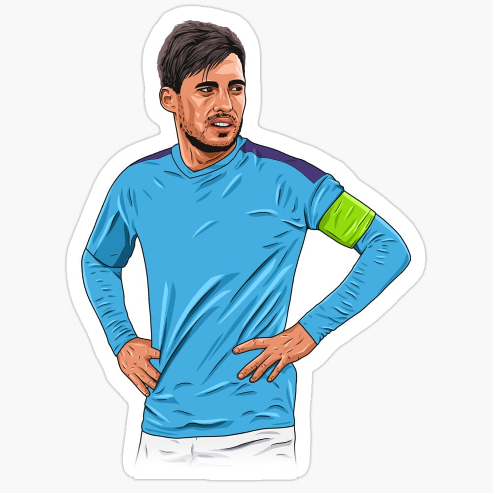David Silva Sticker Phone Decal Water Bottle Stickers Car Decals ...
