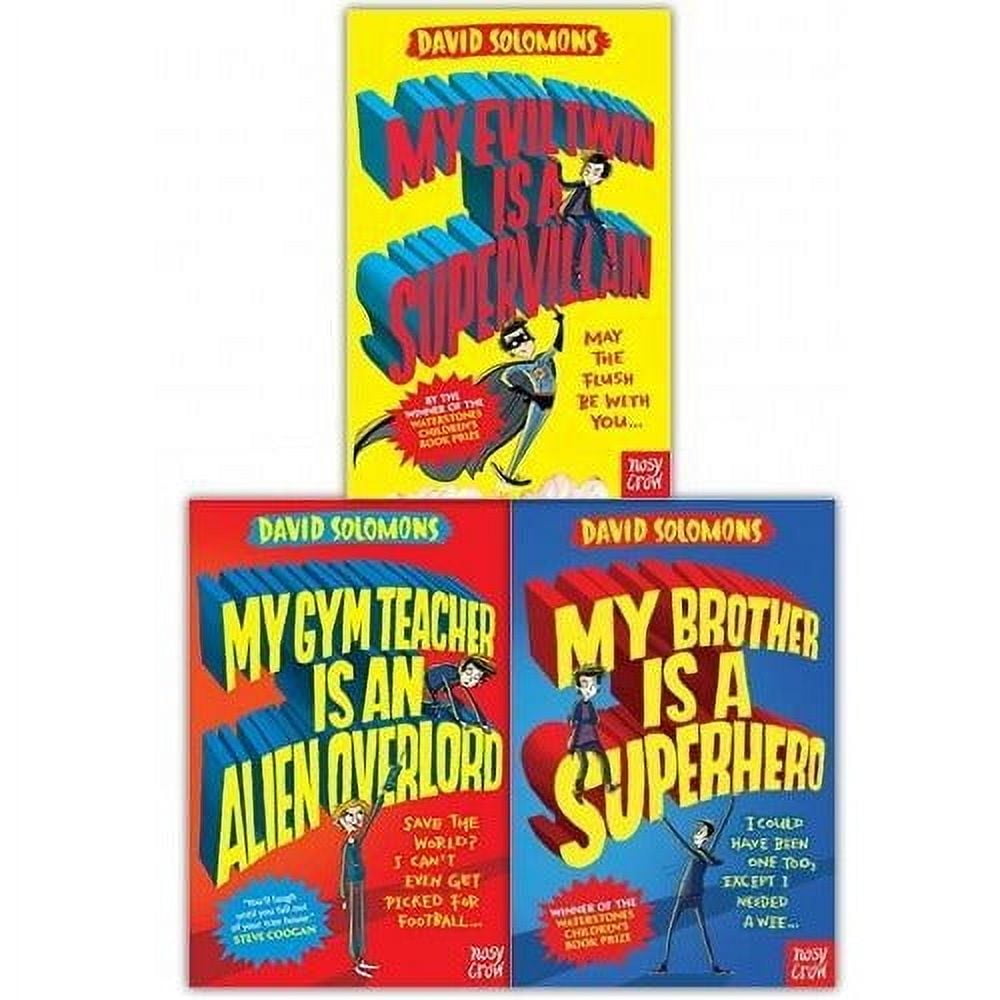 David Solomons Series My Brother Is A Superhero 3 Books Collection Set ...
