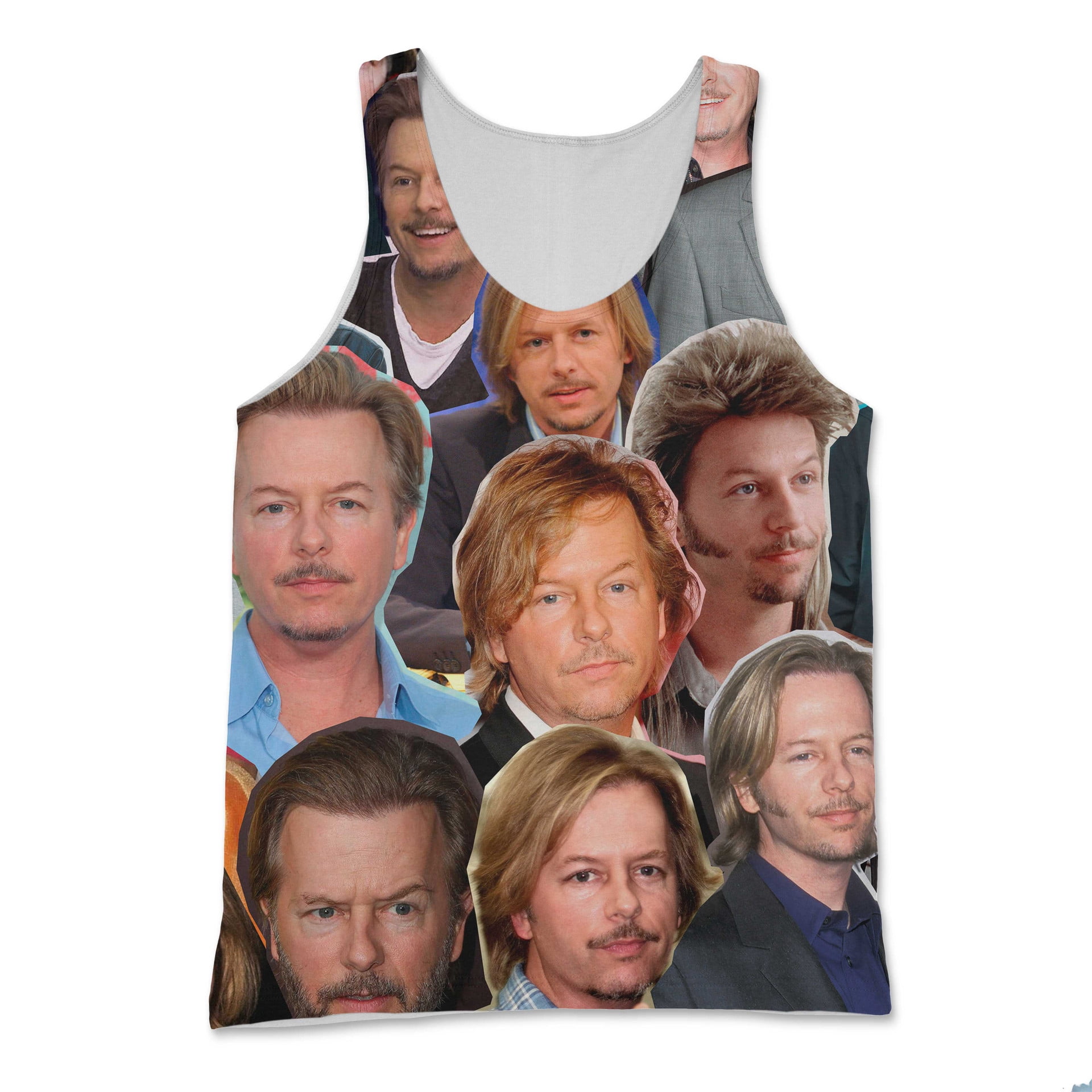 David Spade Photo Collage Tank Top - Walmart.com