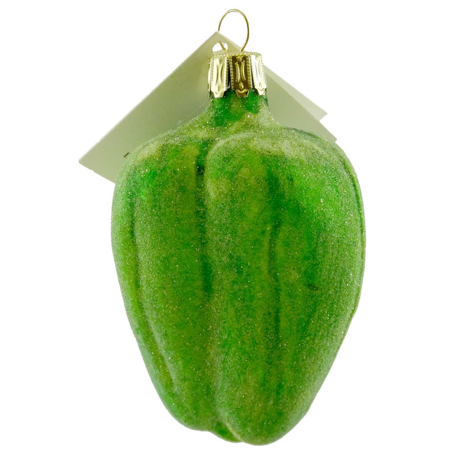 David Strand Designs BELL PEPPERS Blown Glass Vegetable DSD0807601 GREEN - Walmart.com