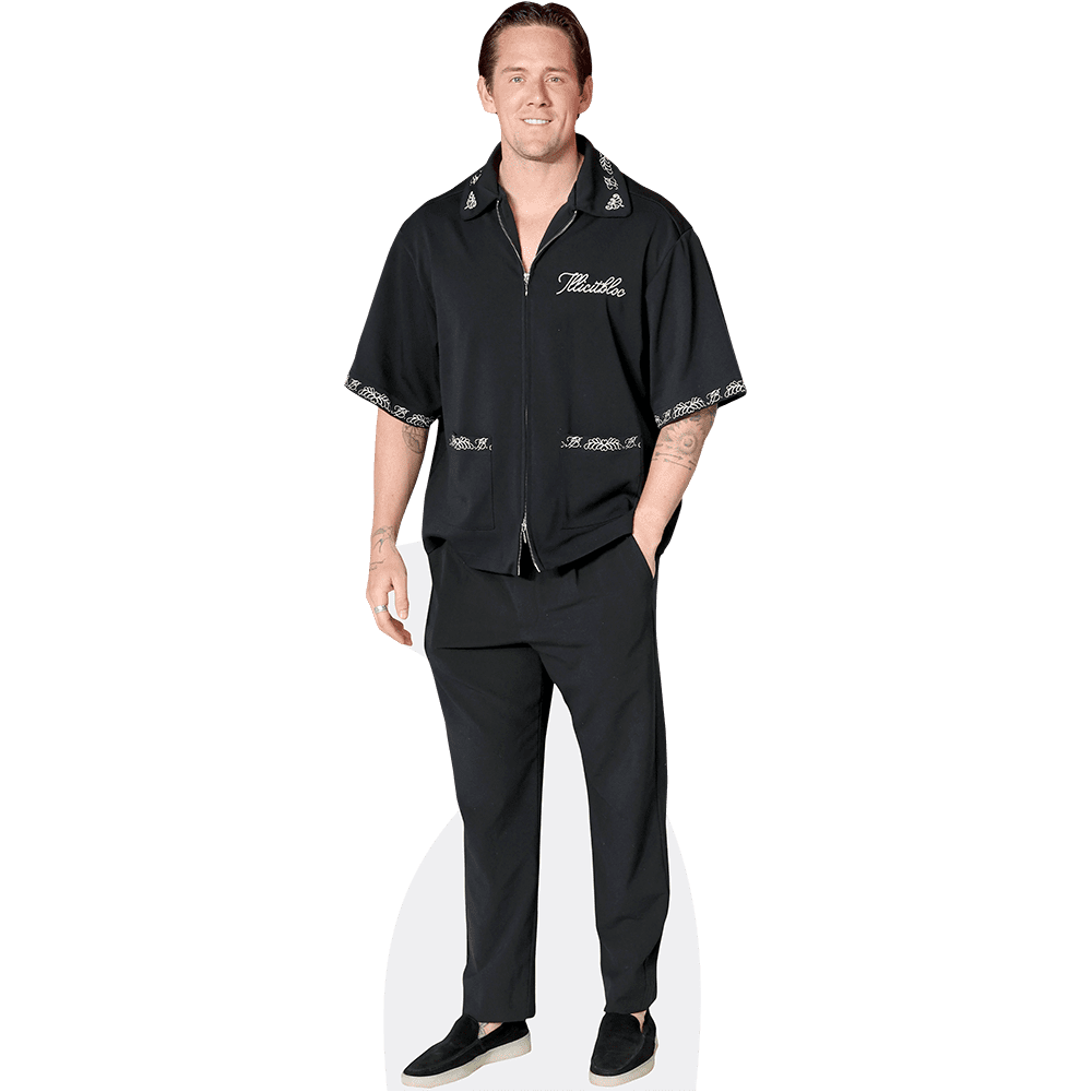David Templer (Black Outfit) Mini Size Cutout. Standee. - Walmart.com