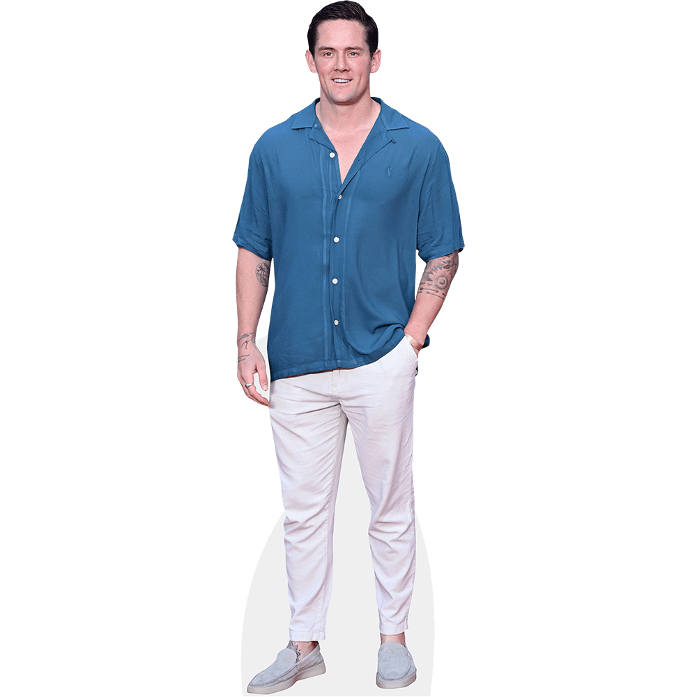 David Templer (Blue Shirt) Life Size Cutout. Standee. - Walmart.com