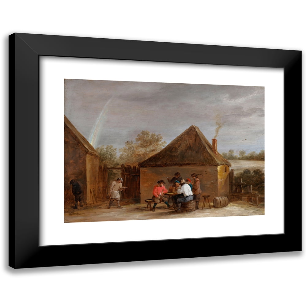 David Teniers The Younger 14x11 Black Modern Framed Museum Art Print ...