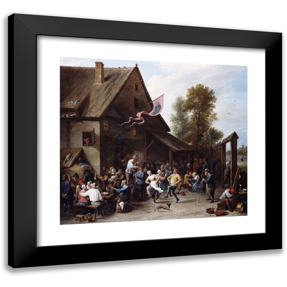 David Teniers The Younger 16x15 Black Modern Framed Museum Art Print ...