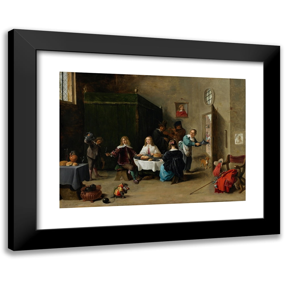David Teniers The Younger 18x14 Black Modern Framed Museum Art Print ...