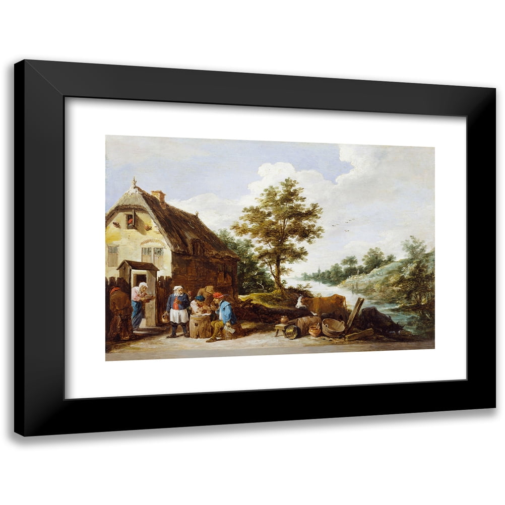David Teniers The Younger 24x18 Black Modern Framed Museum Art Print ...
