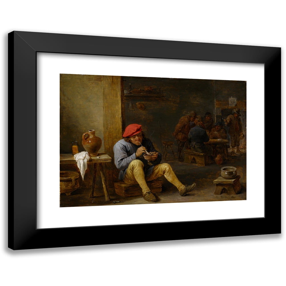 David Teniers The Younger 24x18 Black Modern Framed Museum Art Print ...