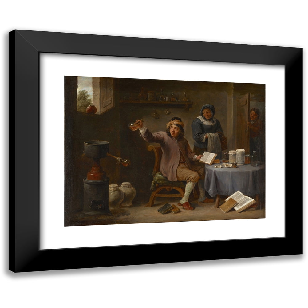 David Teniers The Younger 24x19 Black Modern Framed Museum Art Print ...