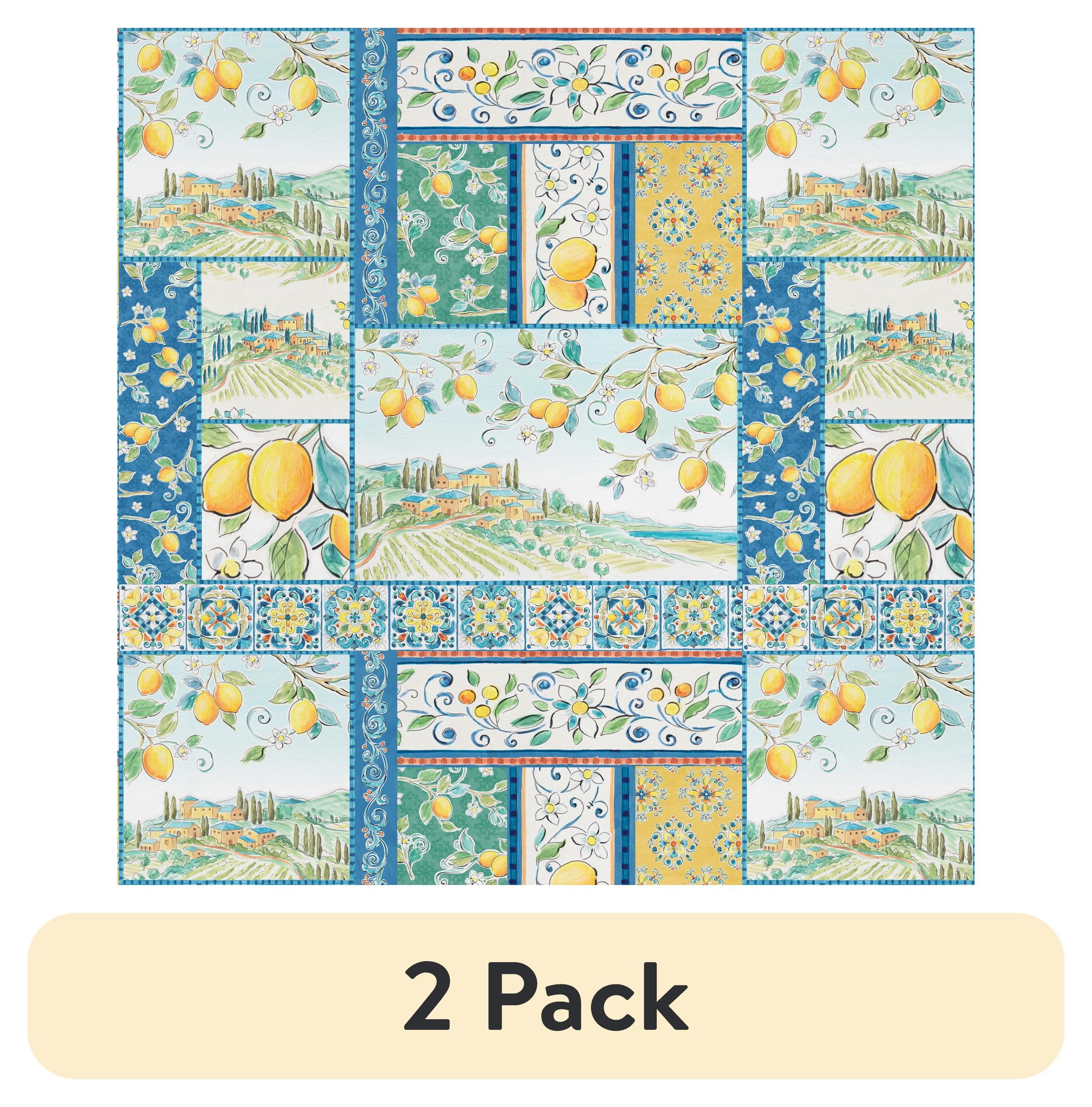 (2 pack) David Textiles 44" x 1 yard Cotton Mediterranean Breeze Pre ...