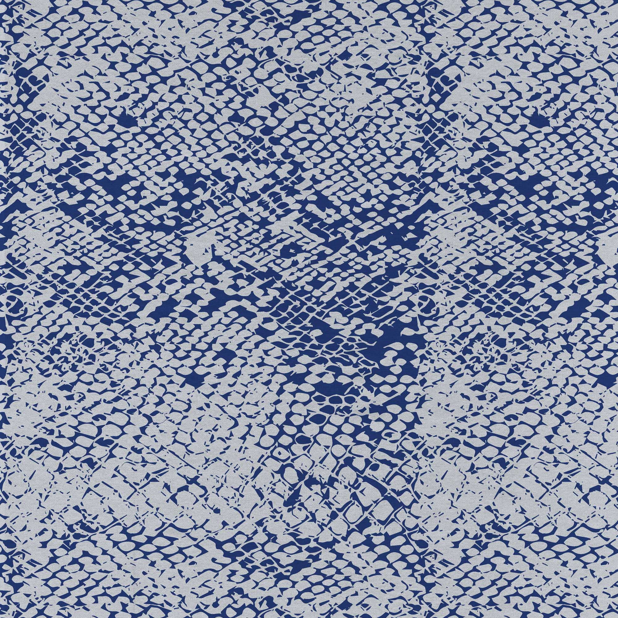 David Textiles 57" Chiffon Snake Fabric By the Yard, Navy|Gray ...