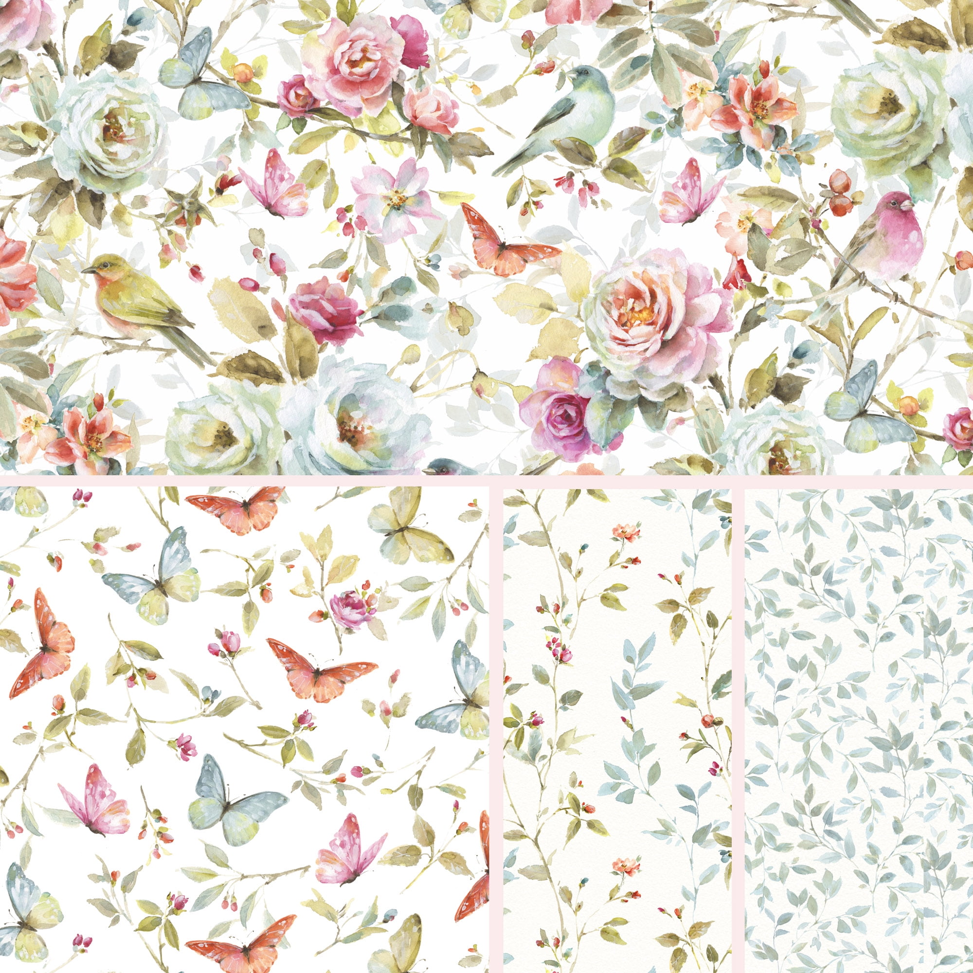 David Textiles Cotton 36 X 44 Beautiful Romance 100 Cotton Precut