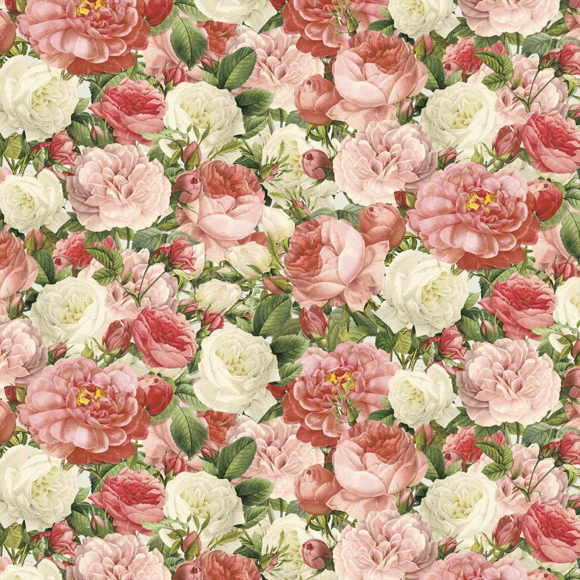 David Textiles Cotton Pre Cut 36 X 44 Paris Spring Collection Fabric