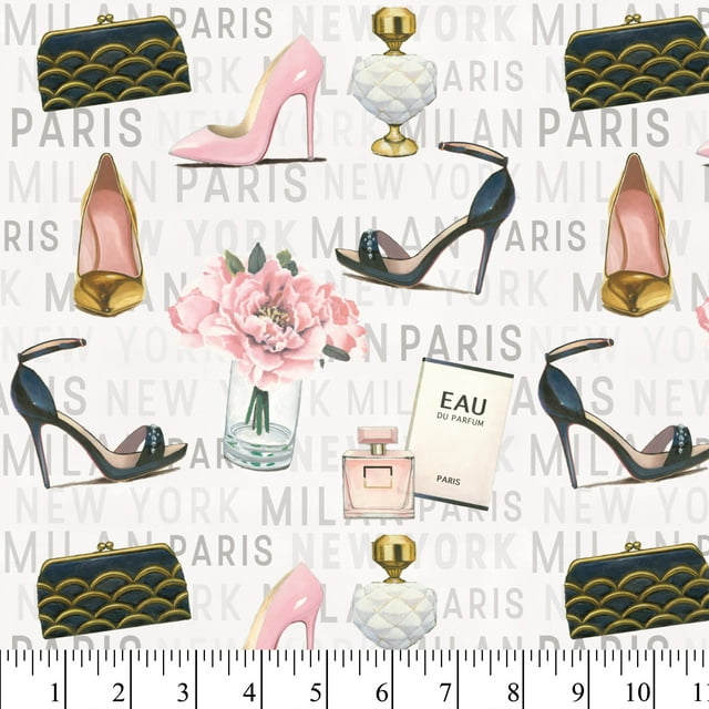 David Textiles Forever Fashion 1 yd Precut Cotton Fabric - Walmart.com