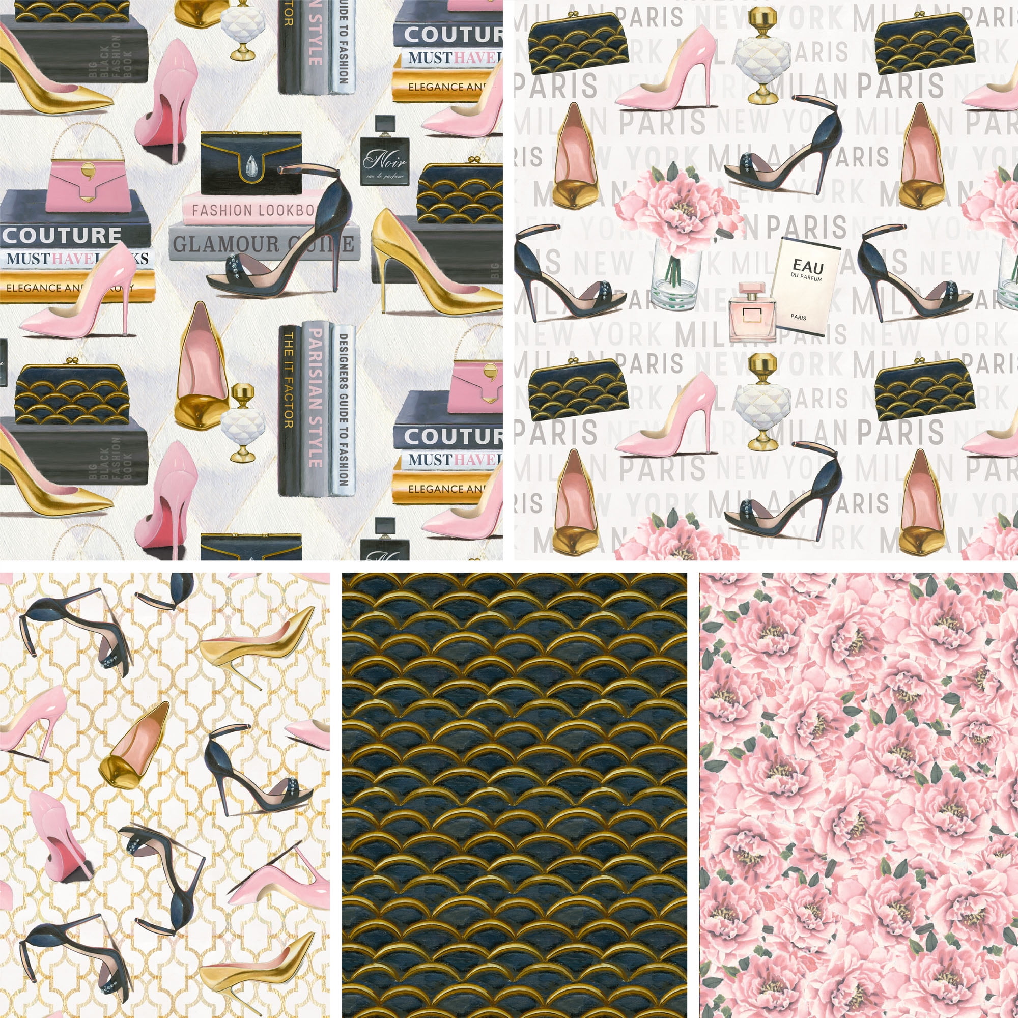 David Textiles Forever Fashion 1 yd Precut Cotton Fabric - Walmart.com