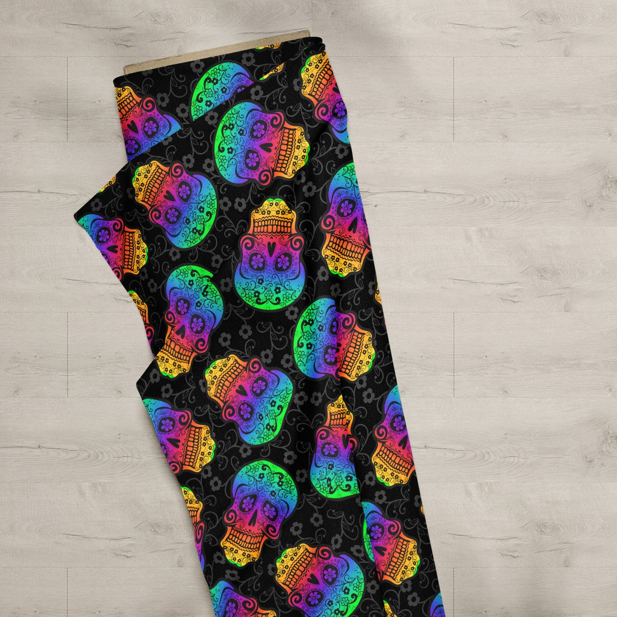 David Textiles, Inc. 44" 100% Cotton Skull Sewing & Craft Fabric 8 yd ...