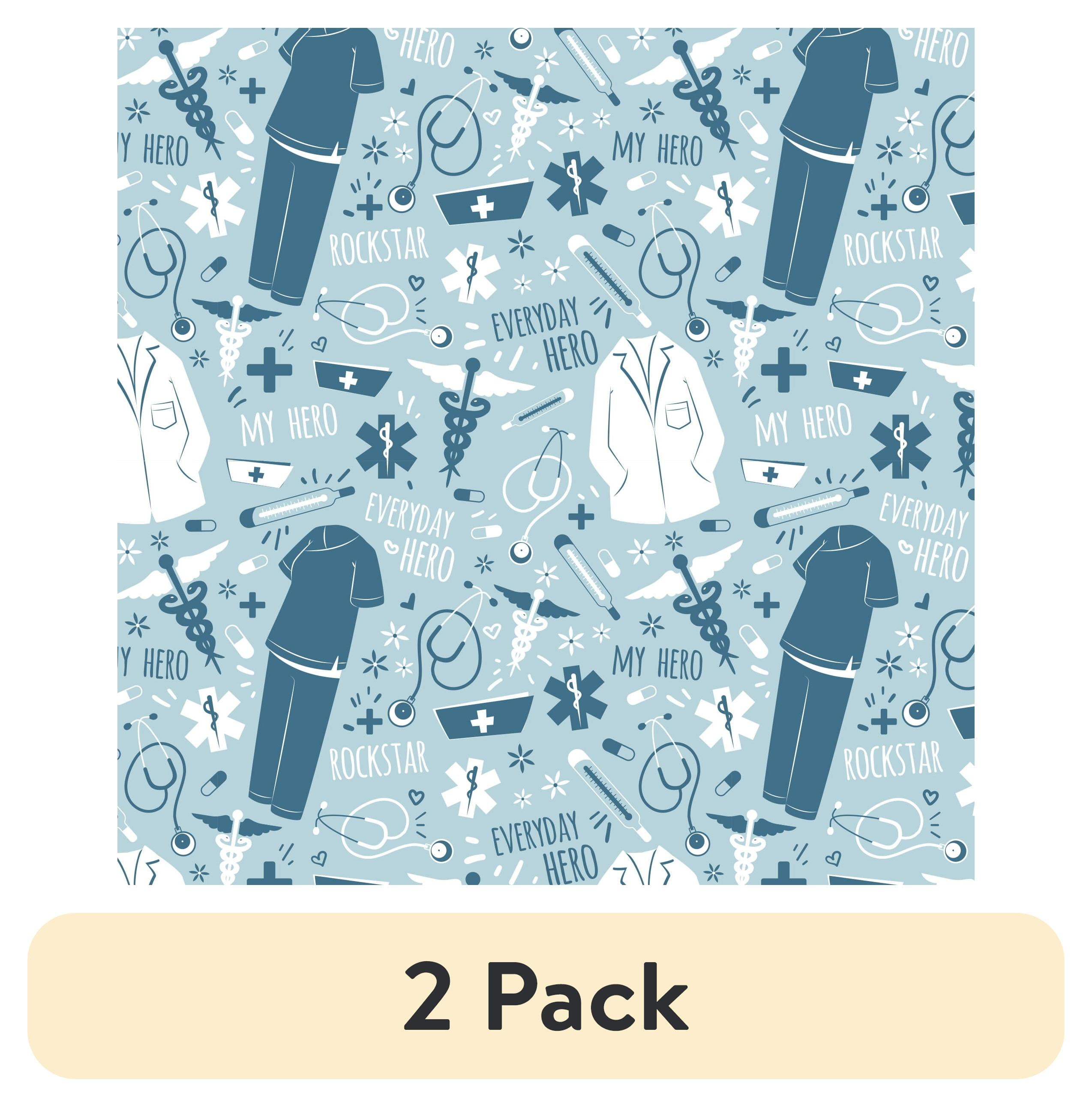 (2 pack) David Textiles, Inc. 44" x 36" 100% Cotton Nurses Doctors ...