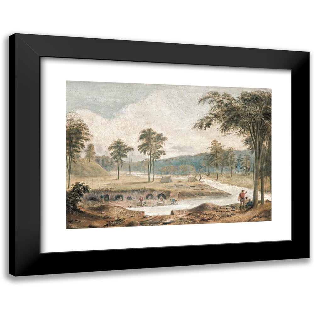 David Tulloch 18x14 Black Modern Framed Museum Art Print Titled - Gold ...