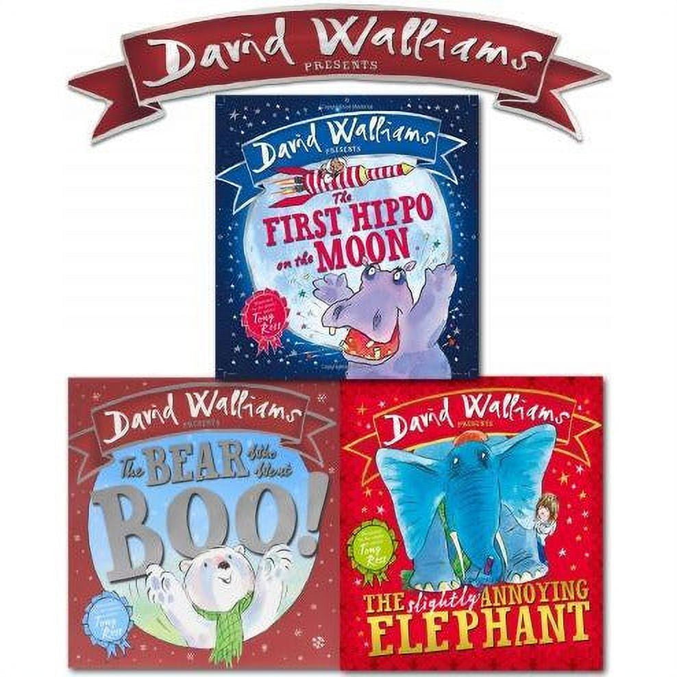 David Walliams Childrens X3 Picture Books Collection Set (The First ...