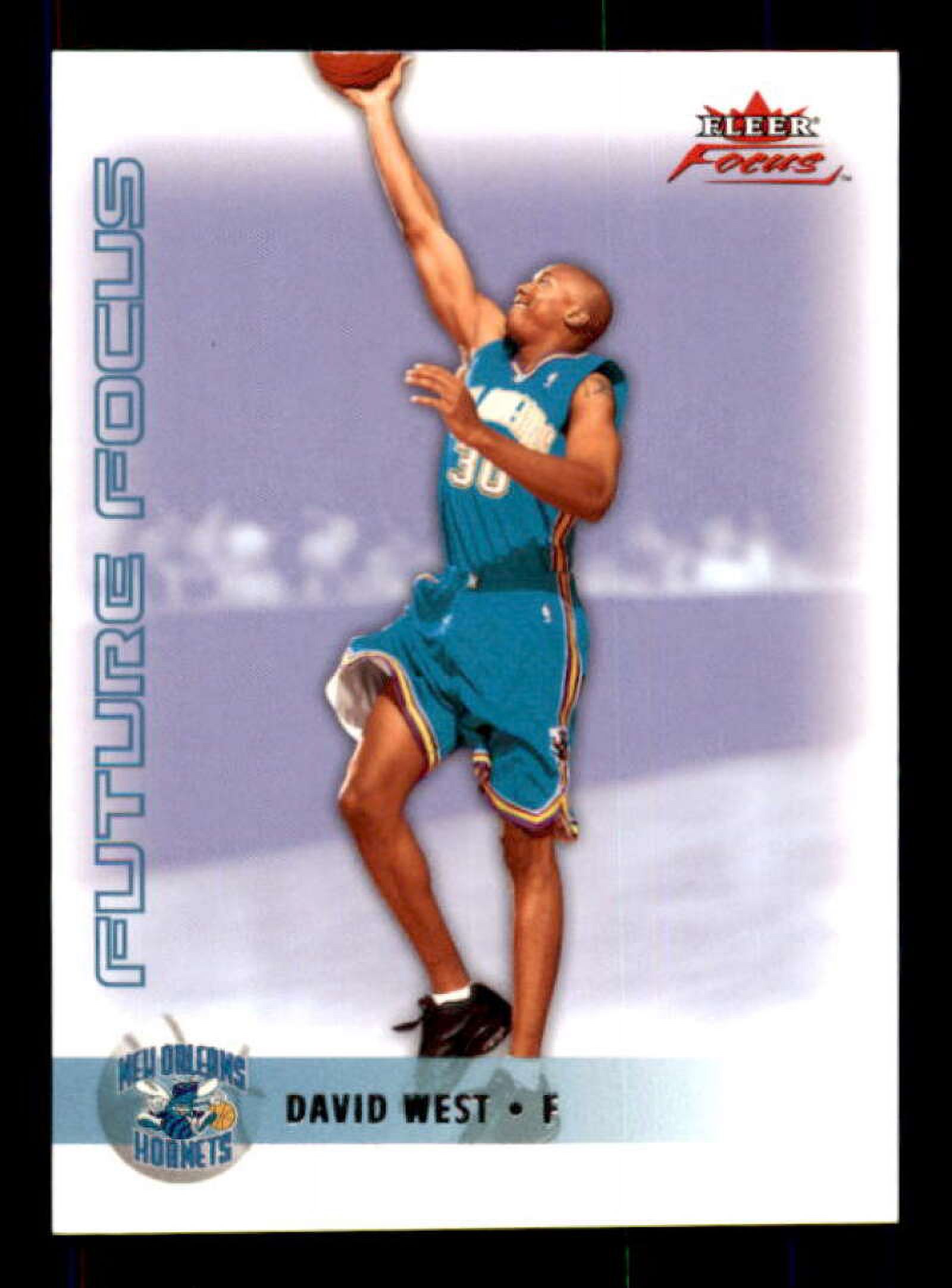 David West Rookie Card 2003-04 Fleer Focus Numbers Decade #150 ...
