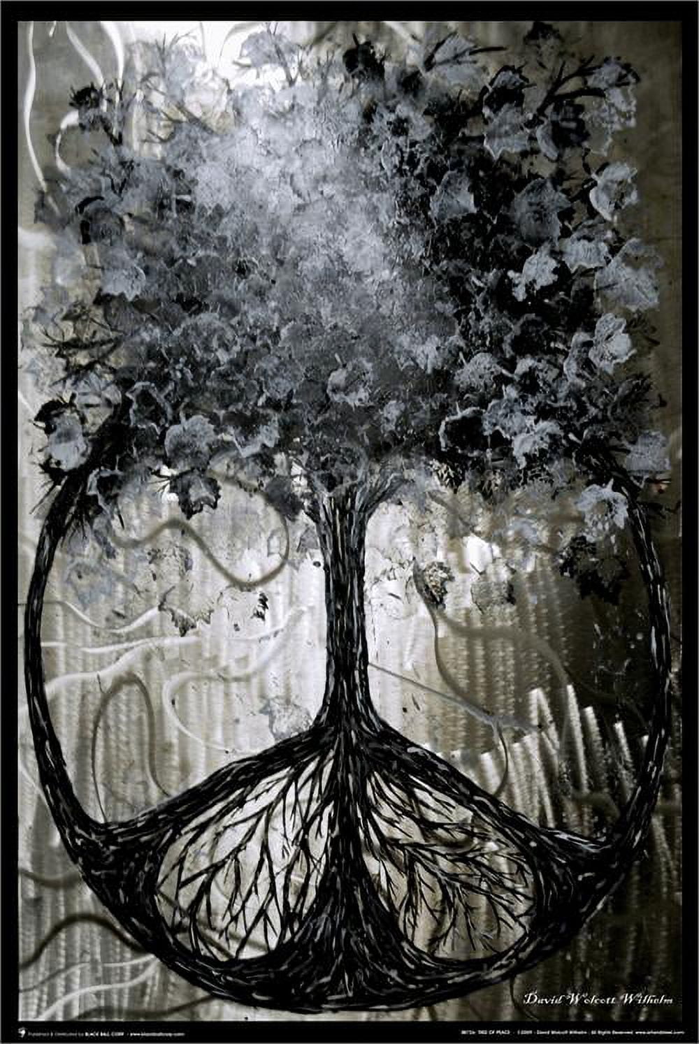 David Wilhelm - Tree Of Peace Poster 24in x 36in - Walmart.com