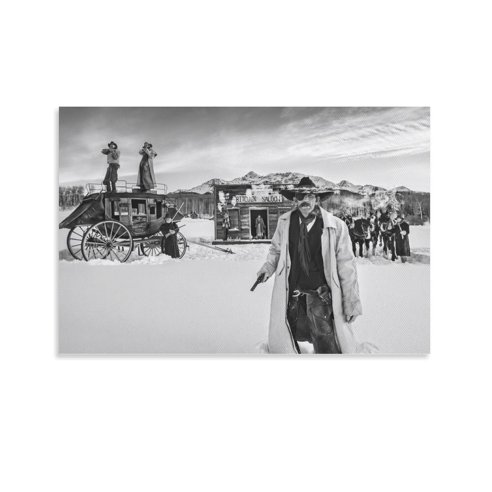 David Yarrow-No Currency-wildlife Black And White Art Poster Artworks ...