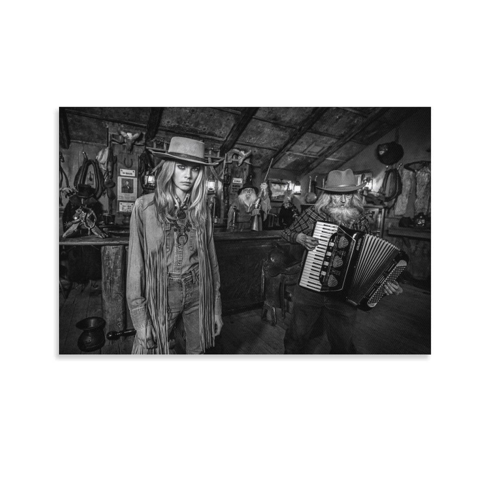 David Yarrow-Saturday Night Live-sexy Model Black And White Art Poster ...