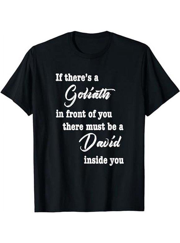 David And Goliath Shirts