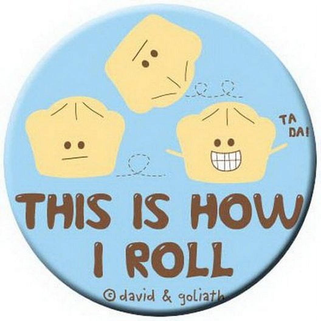 David and Goliath Roll Button 81059 - Walmart.com
