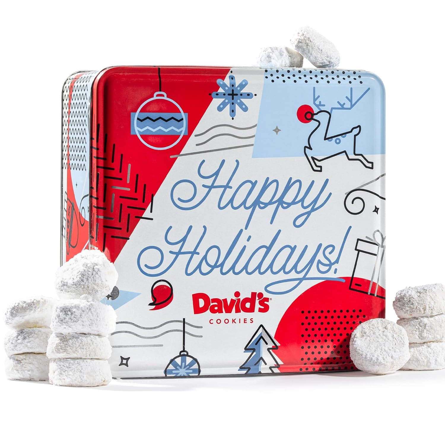 David’s Cookies Butter Pecan Meltaways Flavored Cookies With Crunchy ...