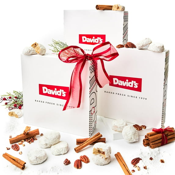 David's Cookies Cinnamon Pecan VTF5 Meltaways Christmas Cookies Gift ...