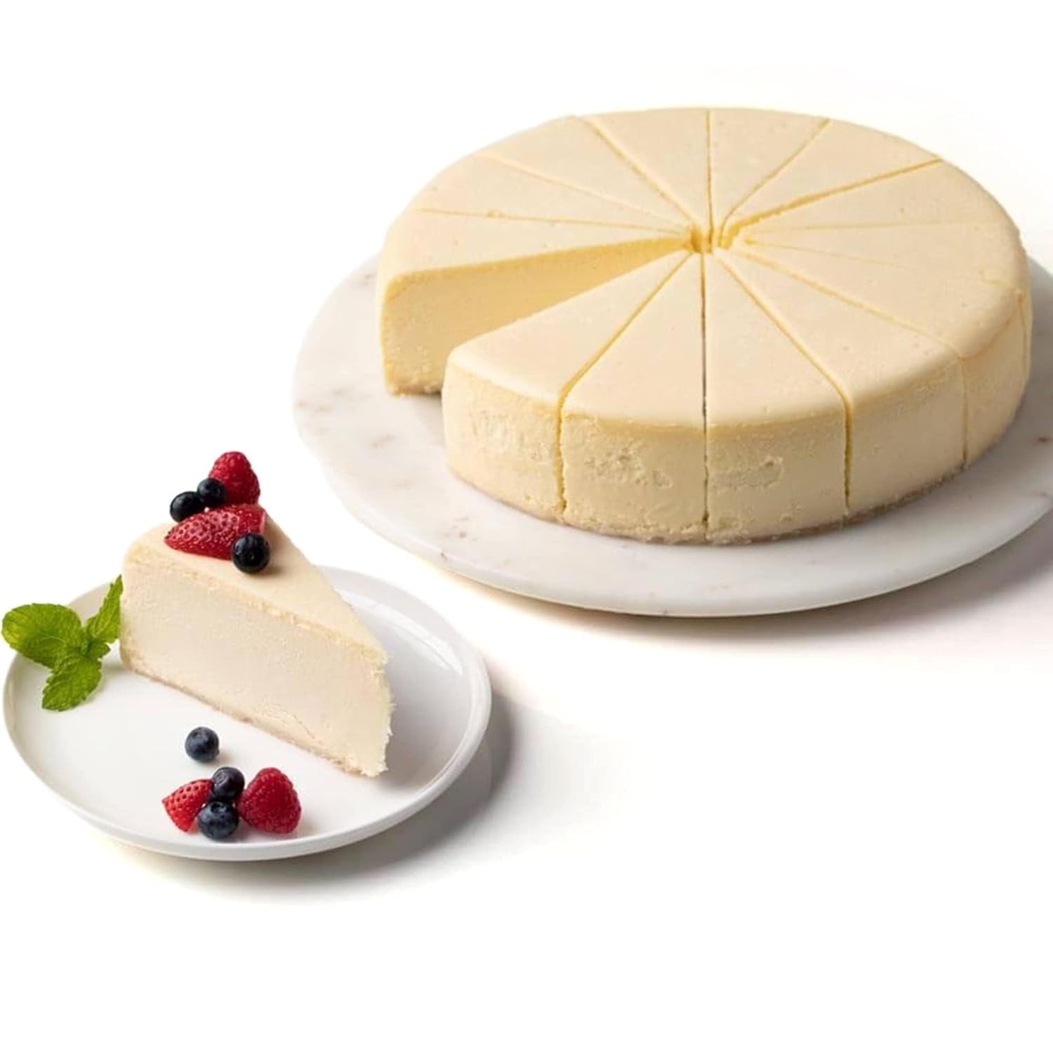 David‚Äôs Cookies, Cheesecake, 10" Pre-Sliced, No Sugar Added - Walmart.com