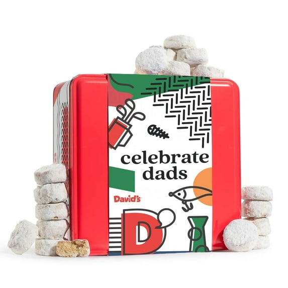 David's Cookies Pecan Meltaways Butter Cookies Gift Tin, Dad's Day ...
