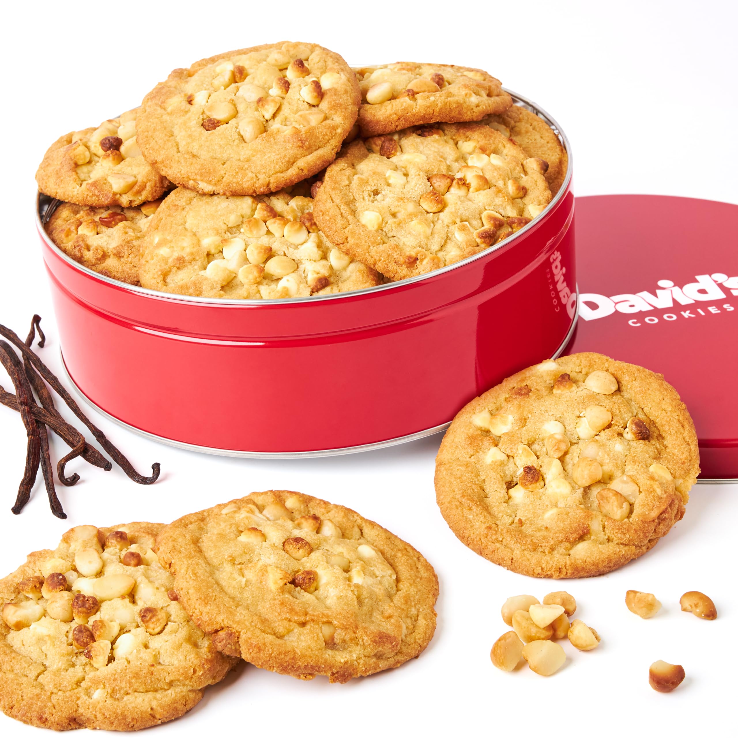 David's Cookies Fresh Baked DEF29 Decadent Jumbo Vanilla Nut Cookies ...
