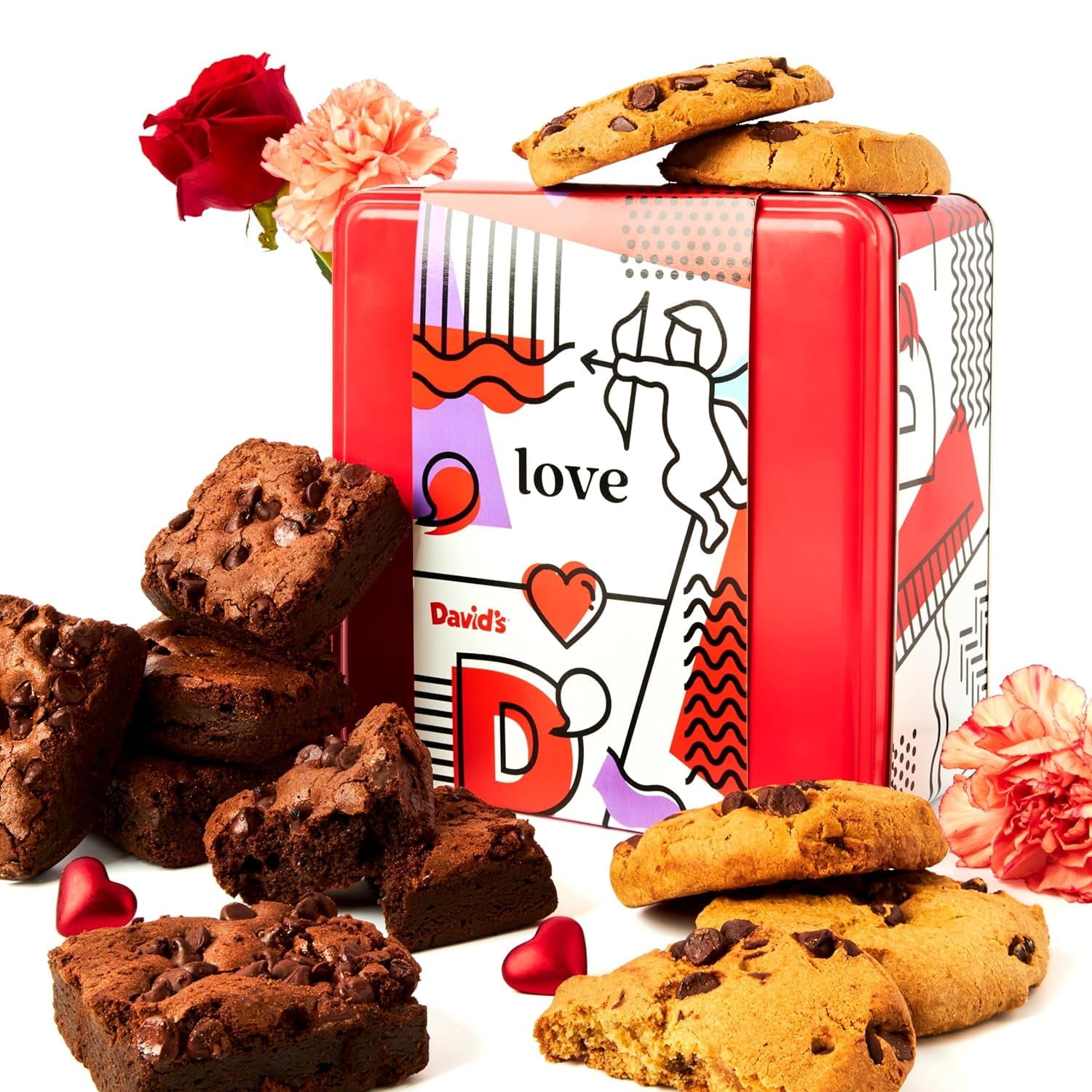 David’s Cookies Gluten-Free Assorted BDF32 Cookies and Brownies 2Lbs ...