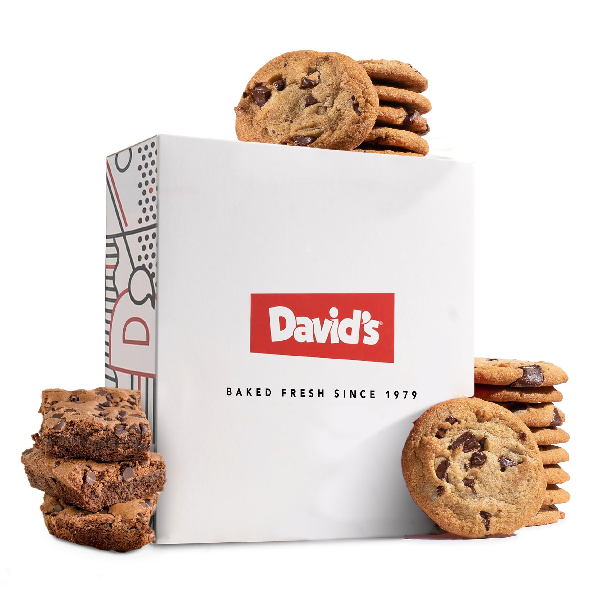 David's Cookies Gluten-Free Chocolate VTF5 Chip Cookies and Brownies ...