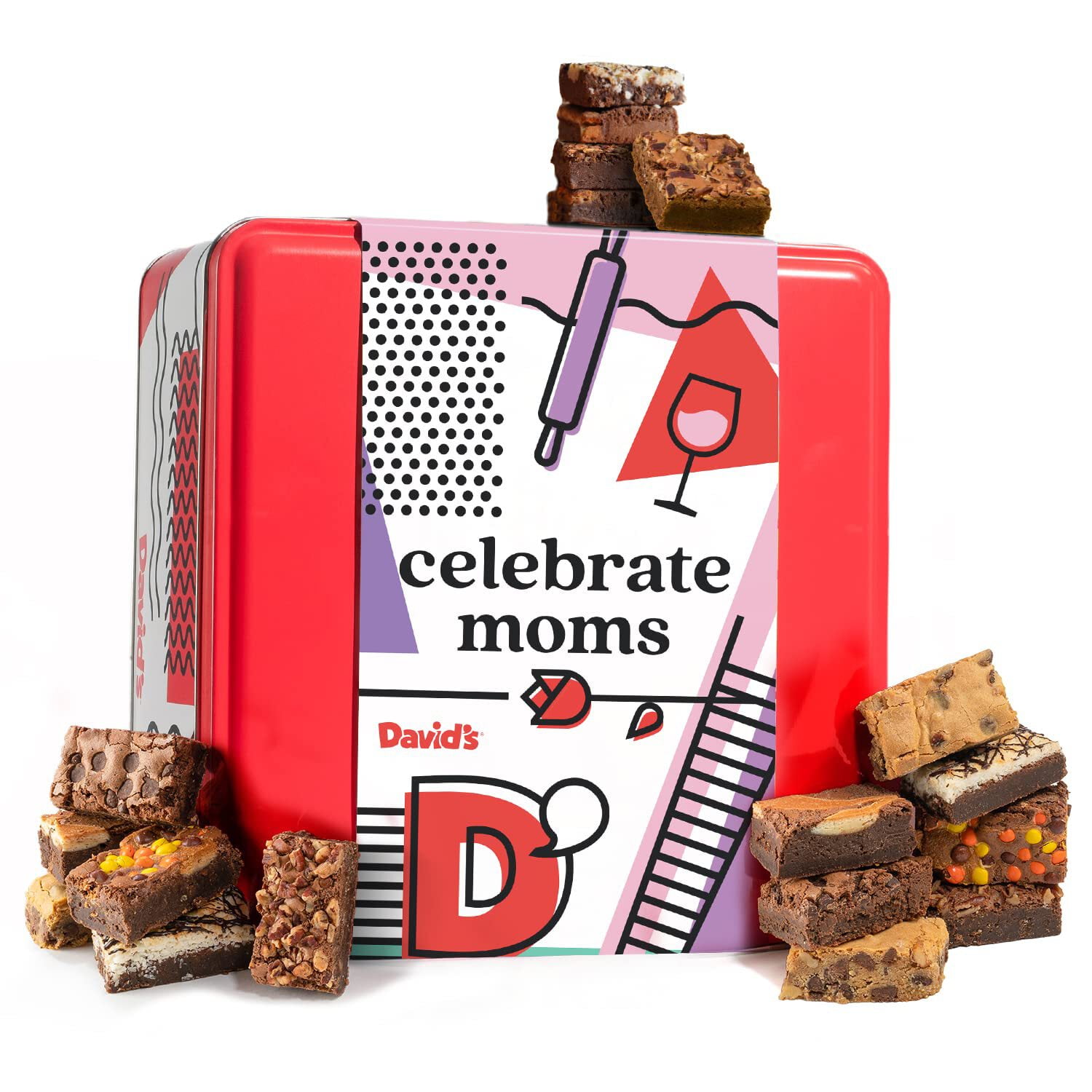 David's Cookies Mother's Day Gourmet Assorted Chocolate Brownies ...