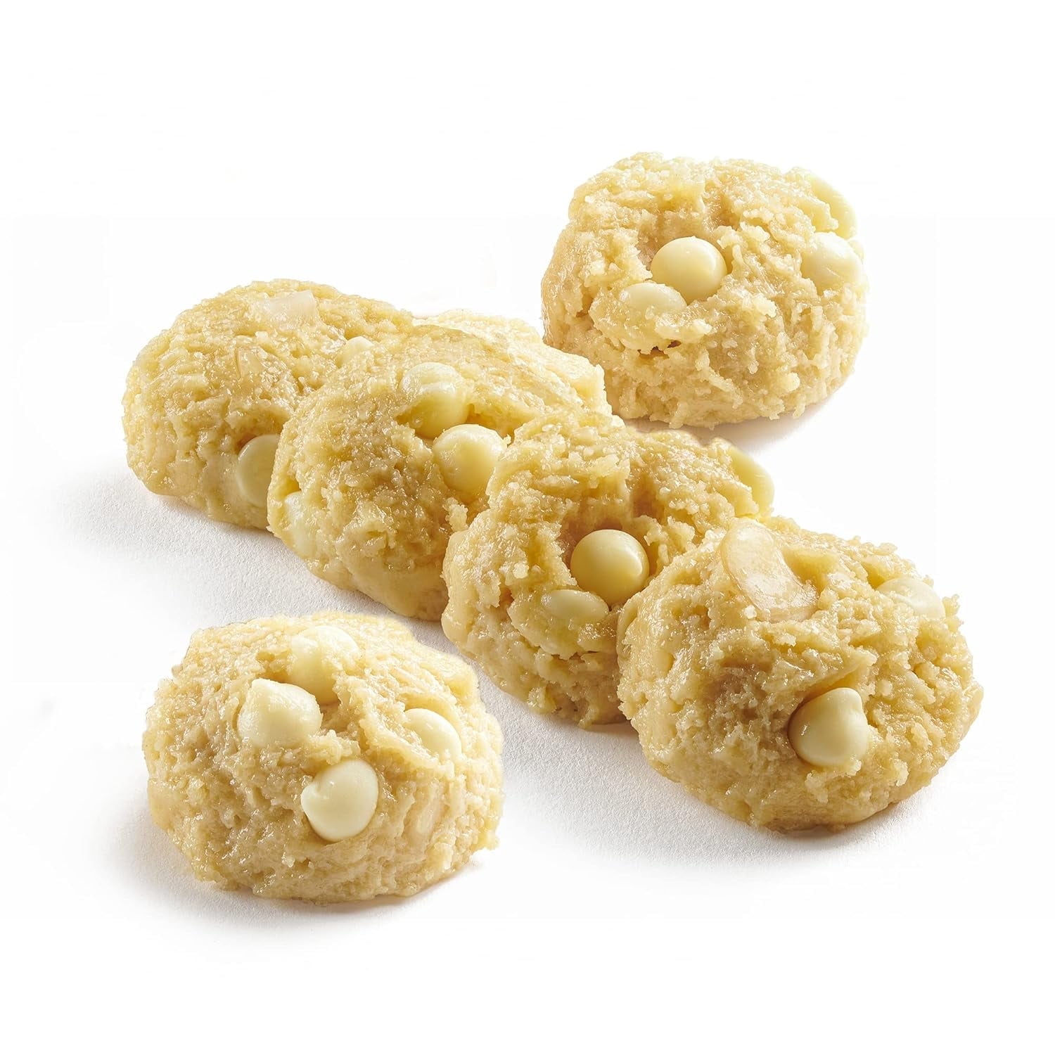 David's Cookies Preformed Frozen Cookie Dough, Macadamia White Chip, 80 ...