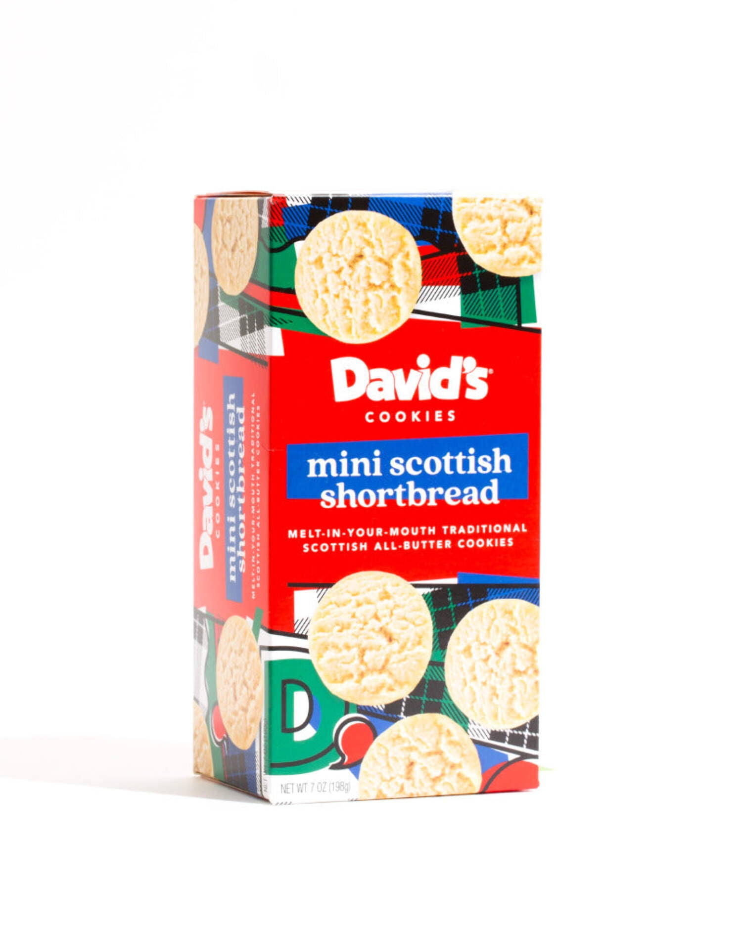 David’s Cookies Pure Butter Shortbread Cookies – Traditional Mini ...