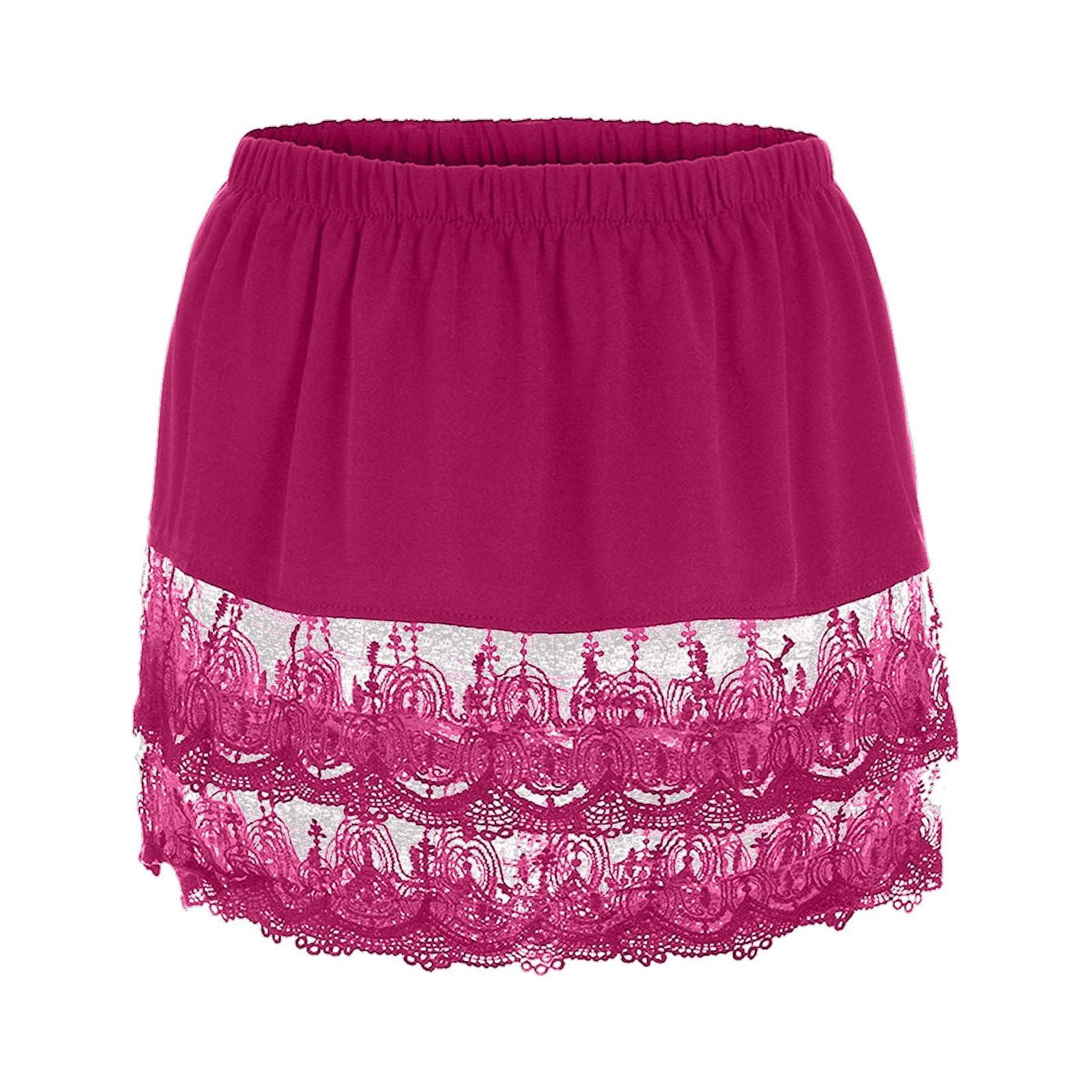 DavidCloth Women's Layered Tiered Sheer Lace Crib Skirt Boy Trim ...